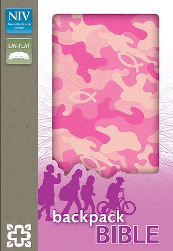 Niv Backpack Bible Italian Duo-Tone Camo Pink by Zondervan (July 26 ...