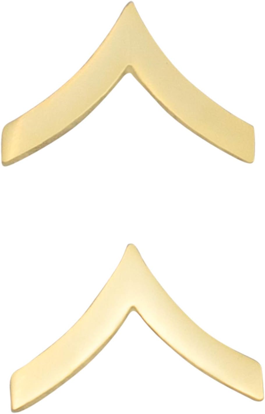 Amazon.com: Smith & Warren Corporal Single Chevron Collar Brass ...