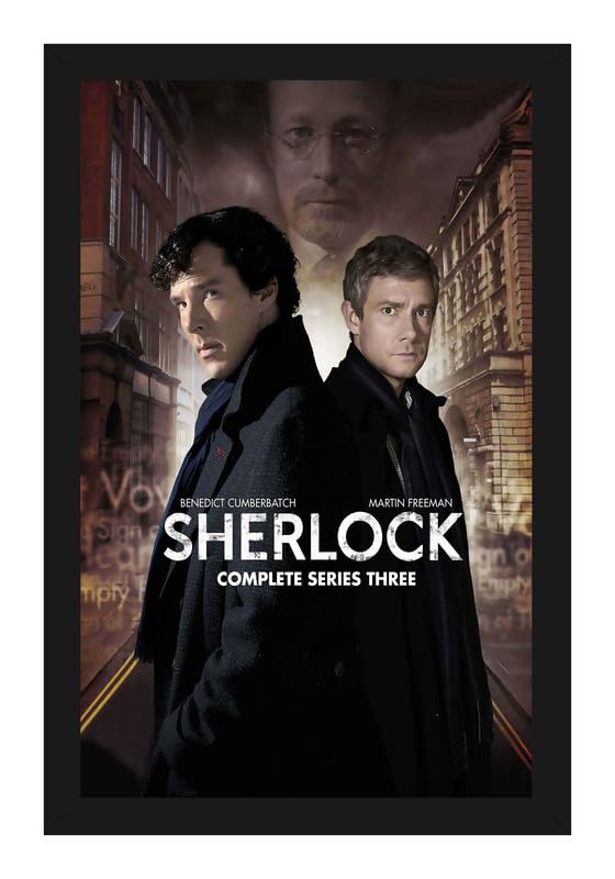 HK PRINTS Sherlock Holmes Poster with A4 Frame (8X12 Inch, Synthetic ...