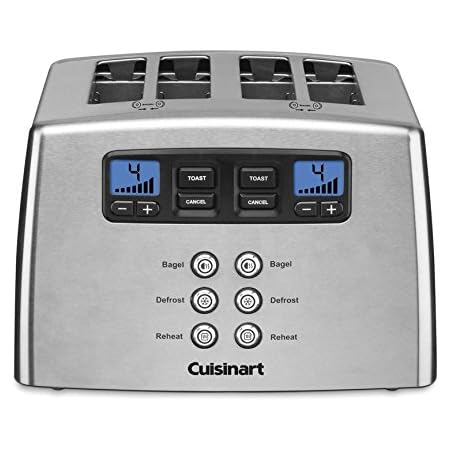 Amazon.com: Cuisinart CPT-540 4-Slice Motorized Toaster, Black ...