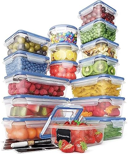 Amazon.com: Chef's Path 32 Piece Airtight Food Storage Containers with ...