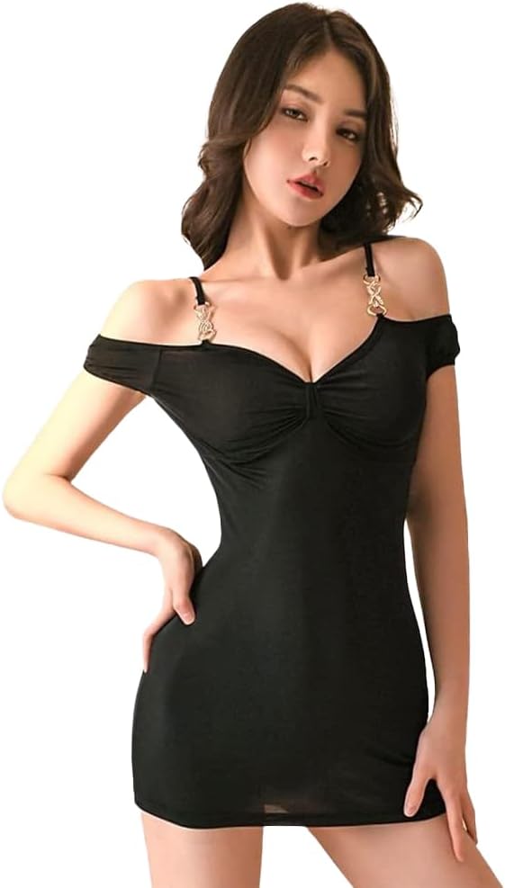 Amazon.co.jp: play-zone ボディコン ドレス ワンピース セクシー コスチューム 穴あき ボディコンワンピース ドレス ボディコン コスプレ セクシー ボディコンドレス ...