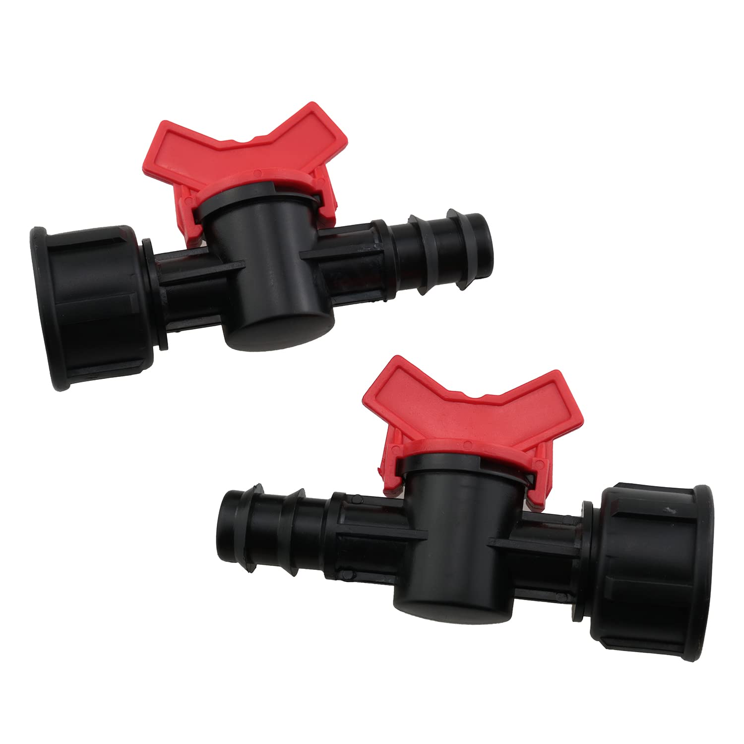 Amazon.com: Barbed Ball Valve RLECS 2pcs 3/4" Internal Thread to 1/2 ...