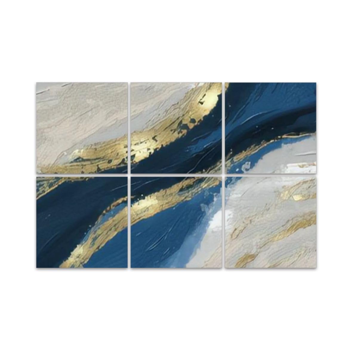 Amazon.com: 6 Pack Art Acoustic Panels Modern Abstract Oil Painting ...