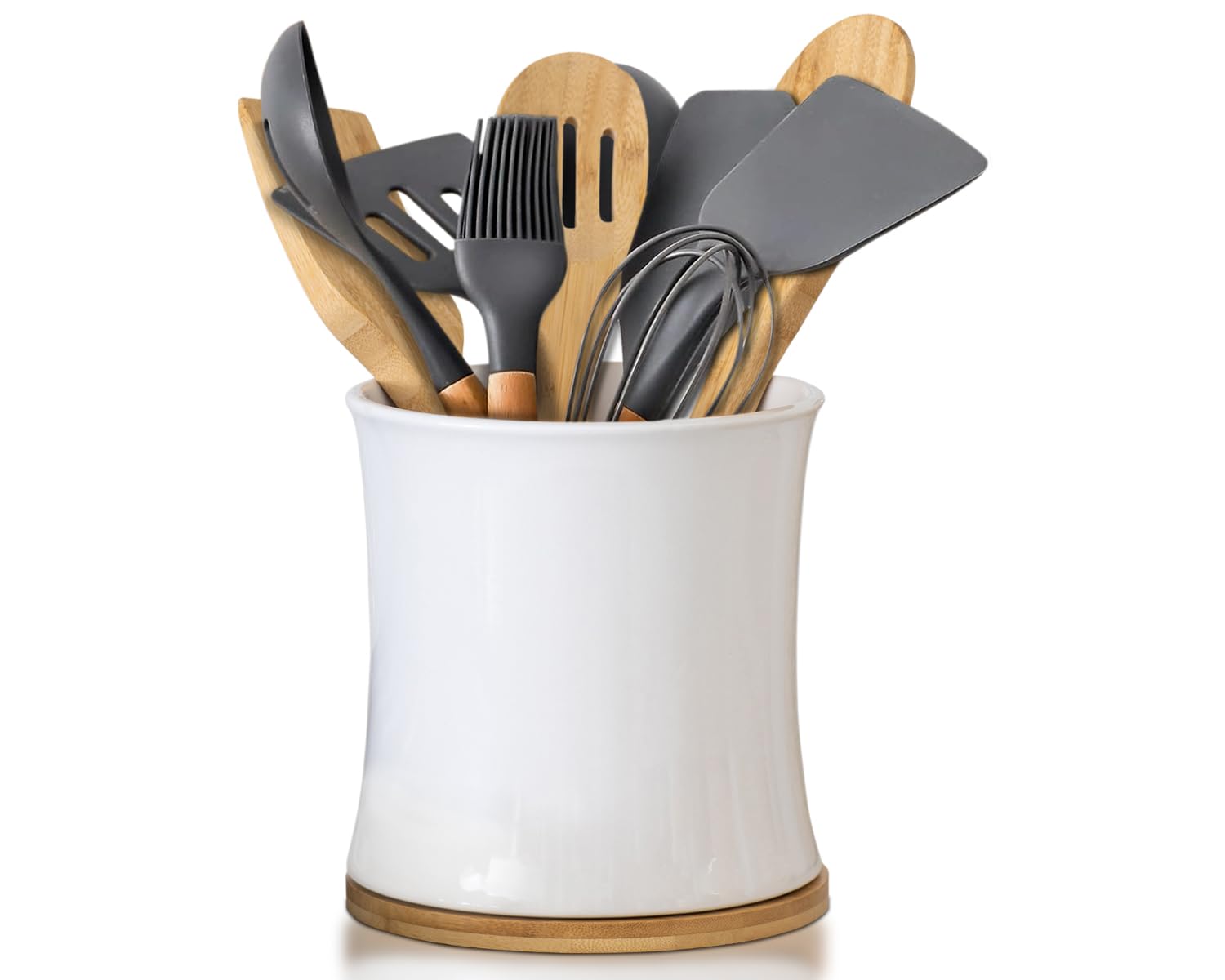 Snapklik.com : Comfify Large Ceramic Kitchen Utensil Holder