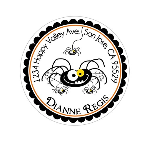 Amazon.com: Personalized Customized Halloween Party Favor Thank You ...