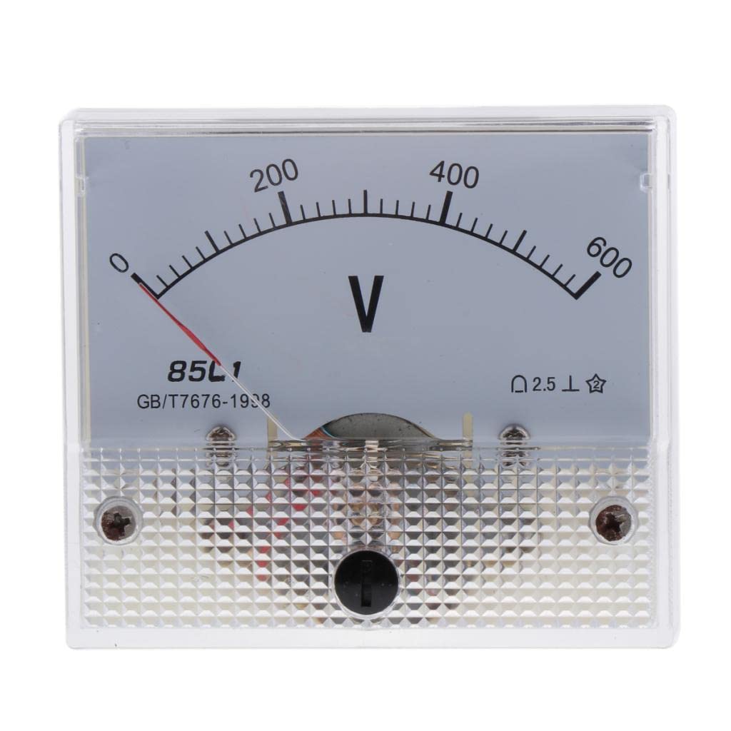 Wholesalestuff Accurate 85L1 AC Voltmeter Analog Pointer Voltage Meter ...
