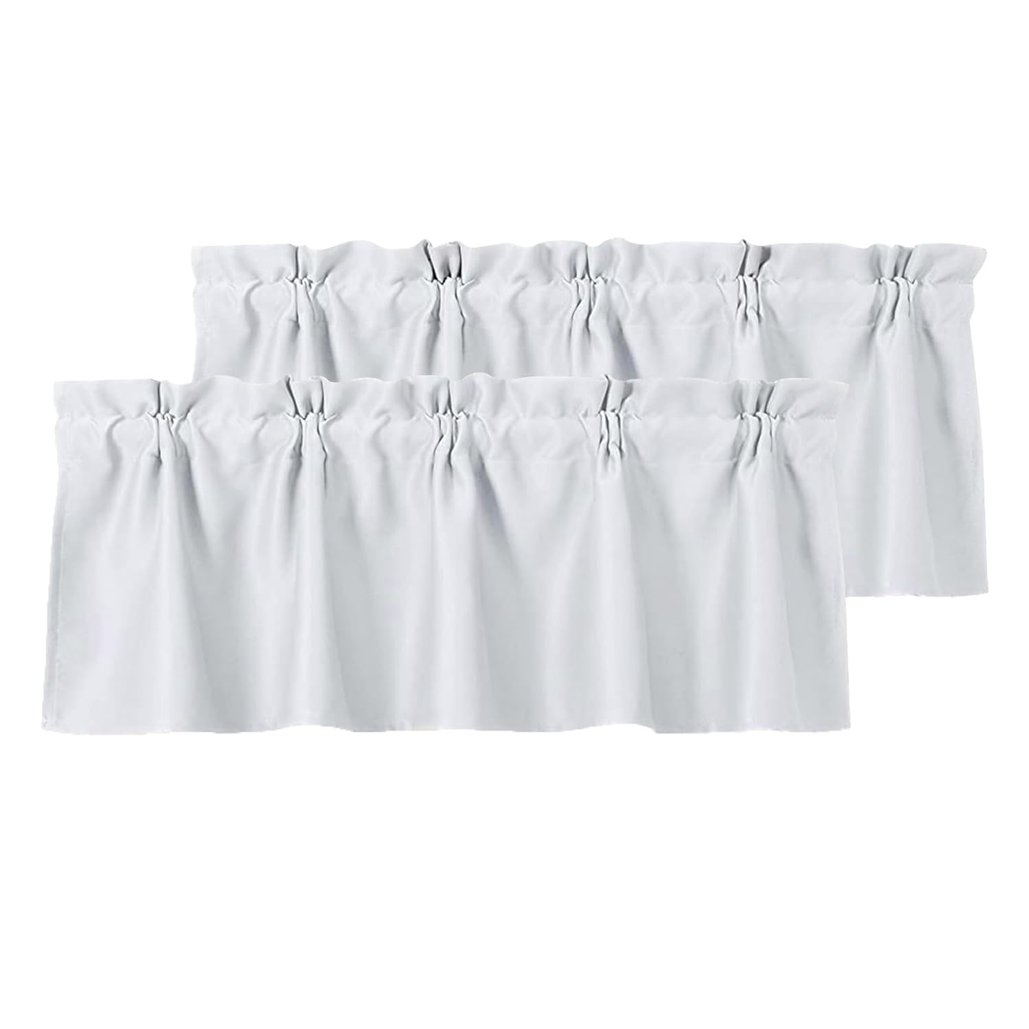 Amazon.com: DWCN Blackout Valances for Windows Rod Pocket Window ...