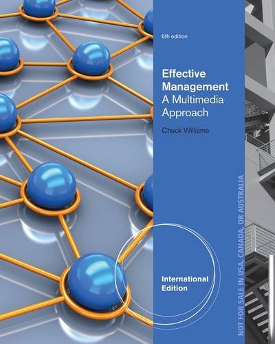 Amazon.com: Effective Management: 9781133586296: Books