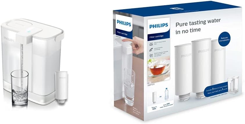Philips Water - Instant Water Filter, caraffa filtrante con capacità di ...