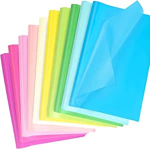 Amazon.com: 120 Sheets Tissue Paper for Gift Bags, 20" x 14" Assorted ...