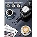 FOHERE Espresso Machine, 3.5 Bar 4 Cup Steam Espresso Machine, Espresso ...
