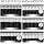 ABBRIGE Room Darkening Curtains 84 Inches Long 2 Panels Set - Back Tab ...