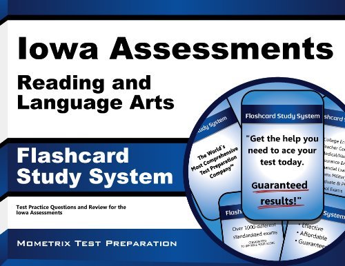 Iowa Assessments Reading and Language Arts Flashcard Study System: IA ...