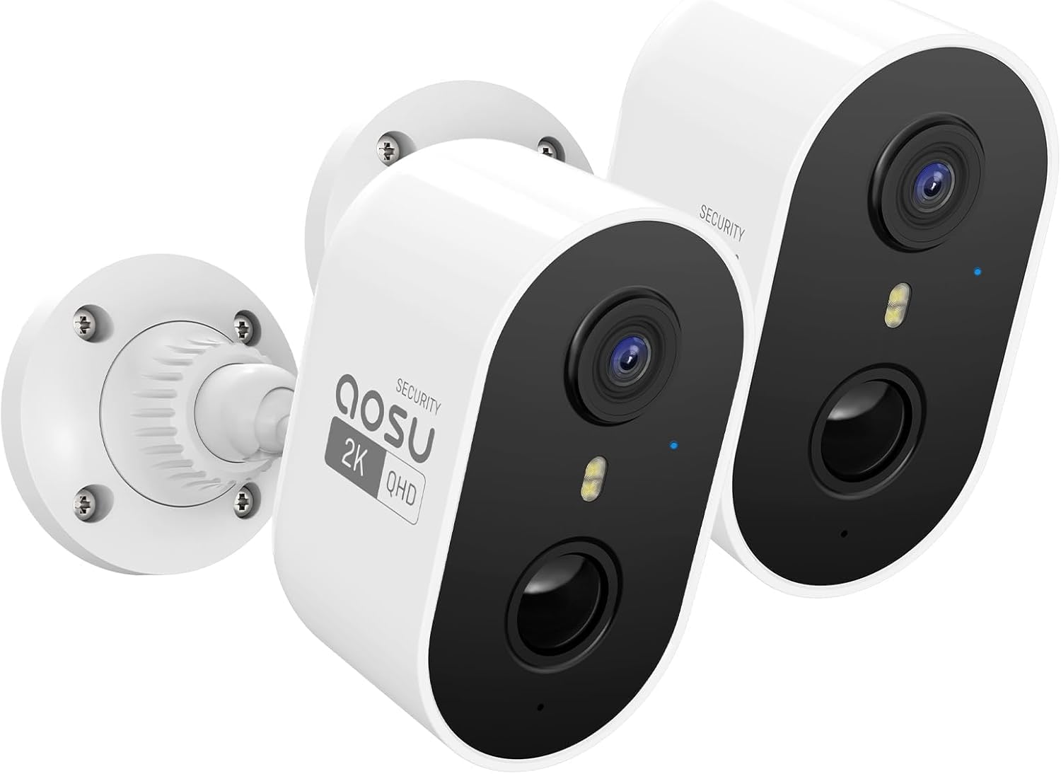 Amazon.com : AOSU 2K Security Camera Wireless Outdoor - 3MP Battery ...