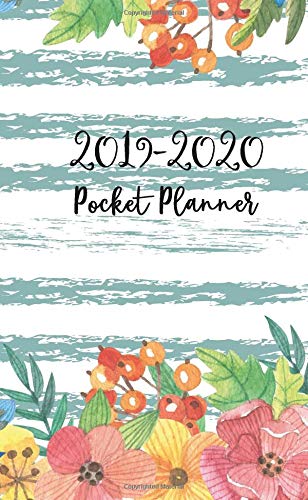 2019-2020 Pocket Planner: 2-Year Pocket Planner, Two-Year Monthly ...