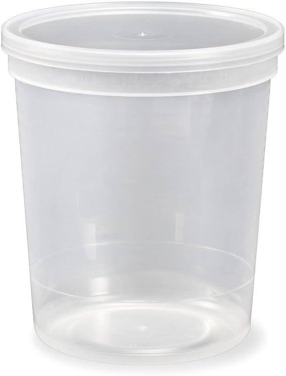 Amazon.com: ePackageSupply ¼ Gallon (32 oz.) 1 Quart Food Grade Tall ...
