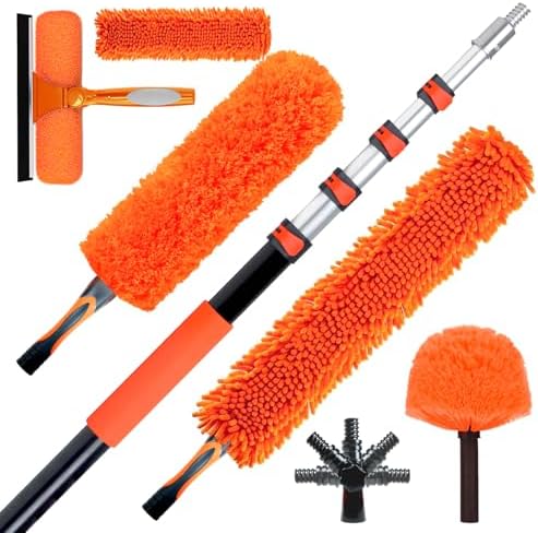 Amazon.com: 26FT High Reach Duster Cleaning Kit with 5-20 FTExtension ...
