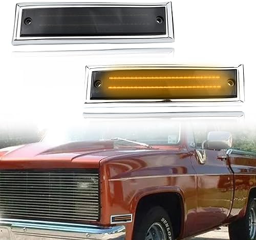 Amazon.com: KEEGTBOX LED Side Fender Marker Lights Compatible with 1981 ...
