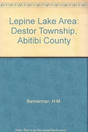 "Lepine Lake Area: Destor Township, Abitibi County": unknown author ...