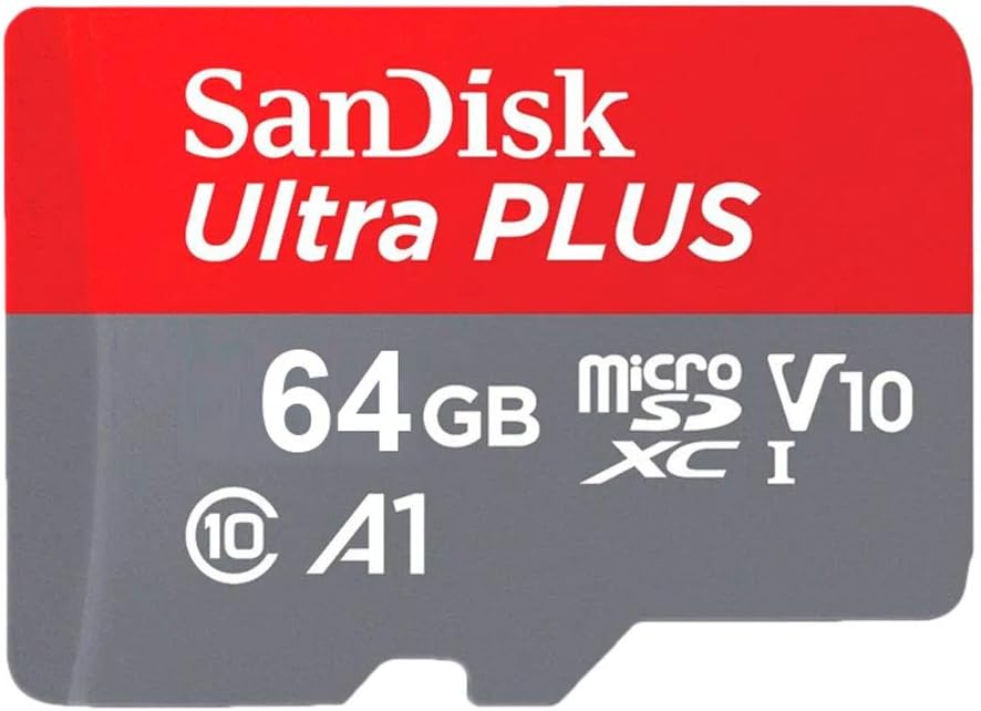 Amazon.com: Sandisk Ultra Plus 256GB MicroSDXC UHS-I Card with Adapter ...