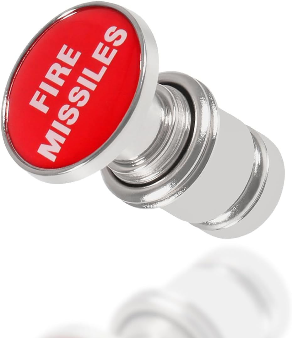 Amazon.com: Honibaoto Fire Missiles Button Car Cigarette Lighter Plug ...