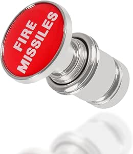 Amazon.com: Honibaoto Fire Missiles Button Car Cigarette Lighter Plug ...