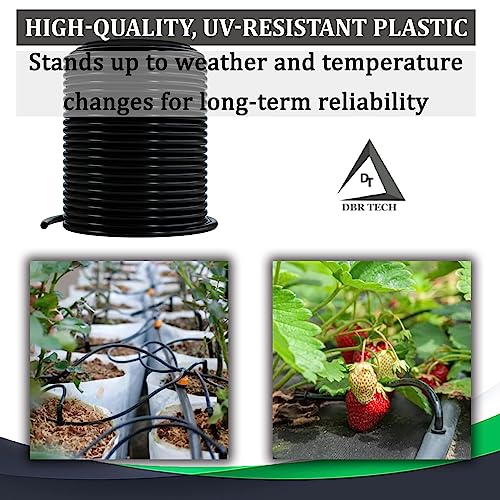 Snapklik.com : 1/4 Drip Irrigation Tubing, 50 Feet, Flexible PVC ...