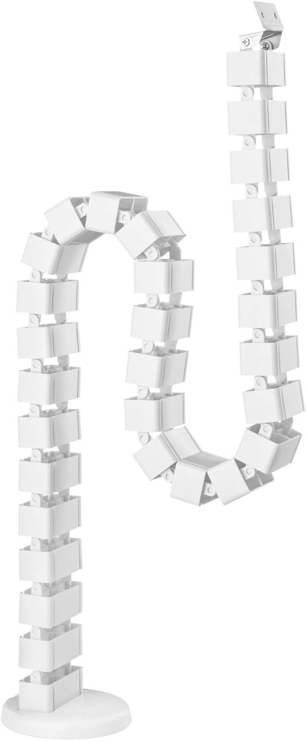 Allcam 1.3m Cable Slinky/Spine for Height-adjustable Standing Desks ...