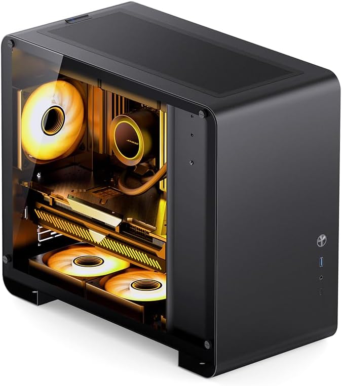 Amazon.com: JONSBO U4 Mini Black MATX Side-Glass Window Computer Case ...