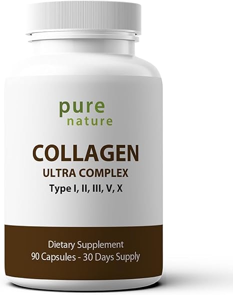 Amazon.com: PureNature Collagen Ultra - Collagen Peptides with 5 Types ...