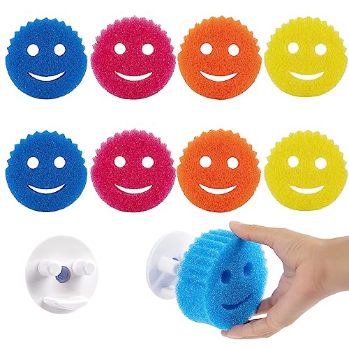 Scrub Daddy Color Sponge Scratch Free Multipurpose Dish Sponge Color ...