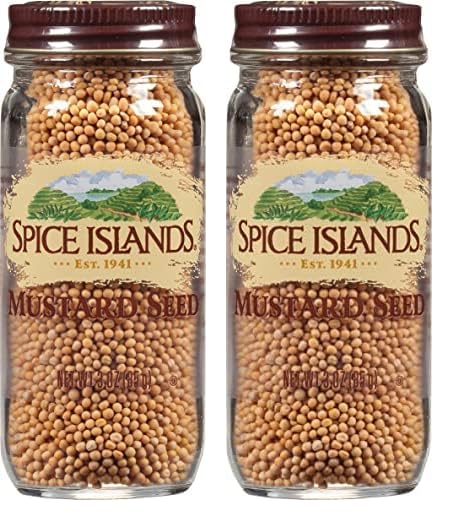 Amazon.com : Spice Islands Whole Mustard Seed, 3 Ounce (Pack of 2 ...