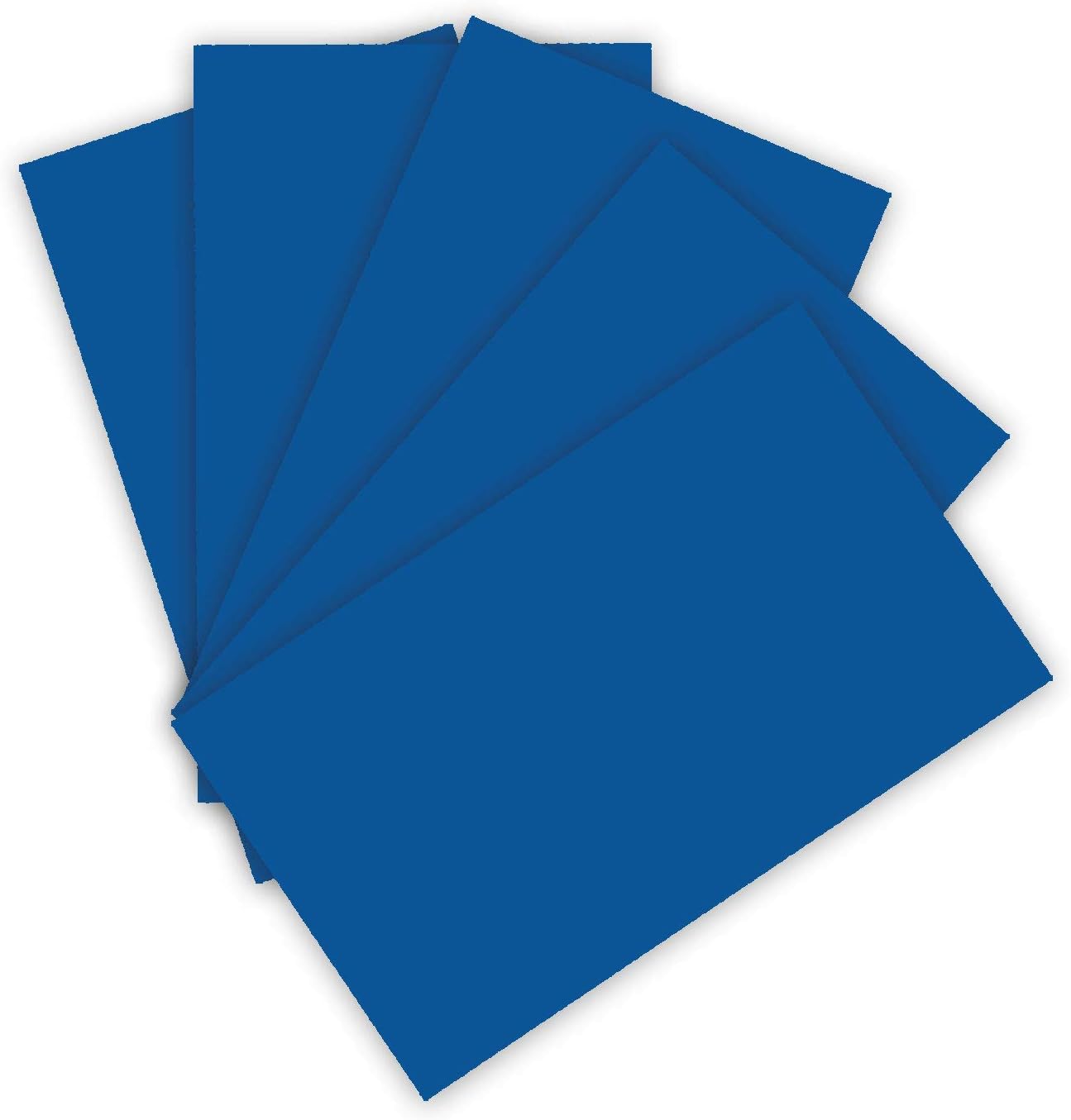 Folia 6122/4/35 – Coloured Card 220 g/m², Craft Card in Royal Blue, DIN ...