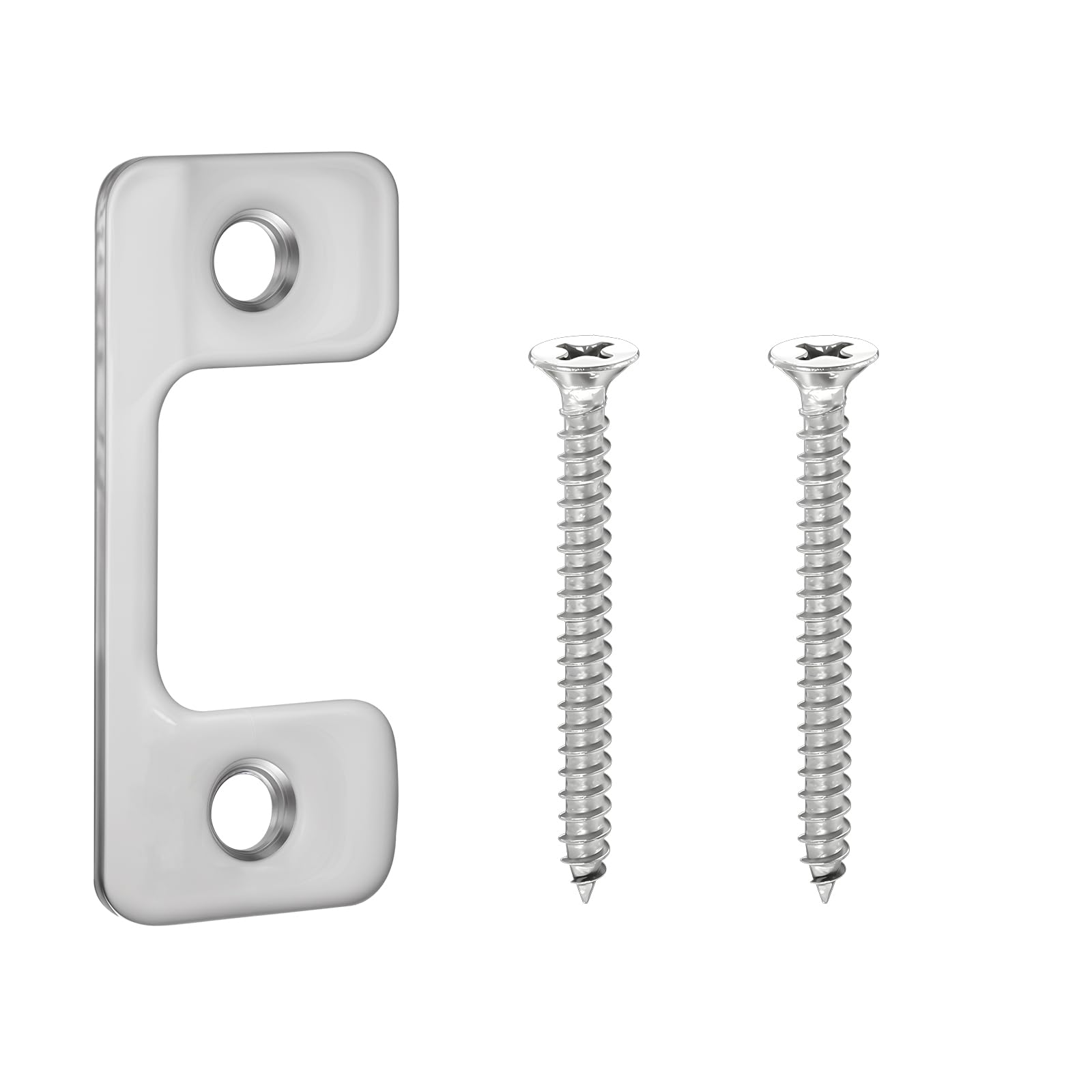 Adjustable Door Strike Plate for Exterior Doors, Large Hole for ...