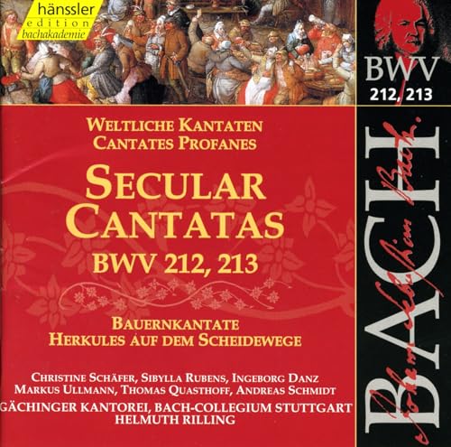 Play Bach, J.S.: Secular Cantatas, Bwv 212-213 by Helmuth Rilling on ...