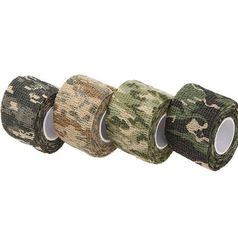 4 Roll Tape Army Camo Wrap Rifle Gun Shooting Hunting Camouflage ...