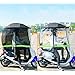 Amazon.com: Universal Fully Enclosed Motorcycle Sun Visor Shade Tent ...