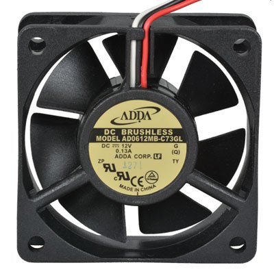 Amazon.com: 12 Volt DC 60mm Brushless Tubeaxial Fan : Industrial ...
