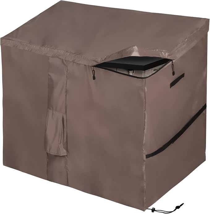 MunteLock Waterproof Garden Shed Cover, Outdoor Storage Box Covers with ...