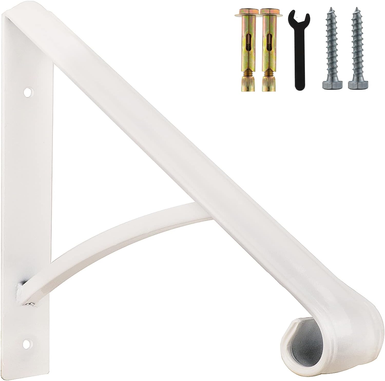 Single Step Handrail, Handrail Railings 1 to 2 Step Handrail Metal ...