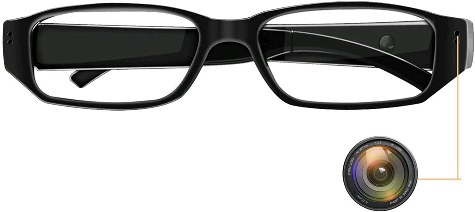 Kaleser Spy Hidden Camera Glasses HD 1080P Portable Hidden Camera ...