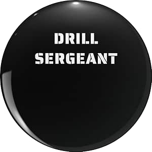 Amazon.com: Drill Sergeant military instructor Pin Lapel Pin Brooch ...