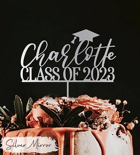 Amazon.com: Graduation Cake Topper 2023, Graduation Decorations, Custom ...