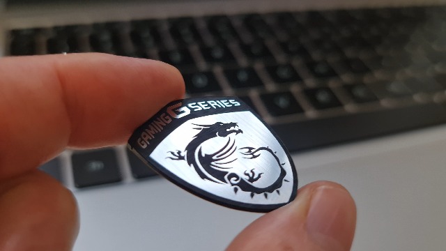 Watch MSI Sticker Case Badge - Chrome Reflective on Amazon Live