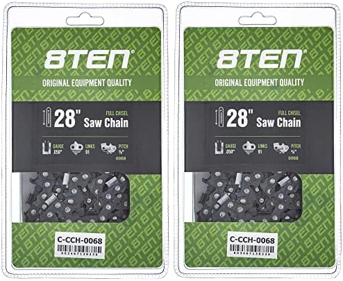 Amazon.com: Stihl 28" Chainsaw Chain Loop (33 RS3 91 Drive Links) 3624 ...