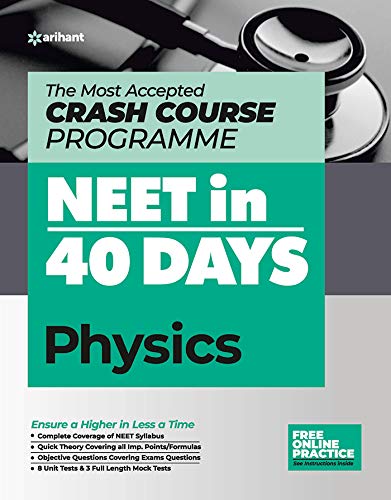 40 Days Crash Course for NEET Physics: Arihant Experts: 9789313199274 ...