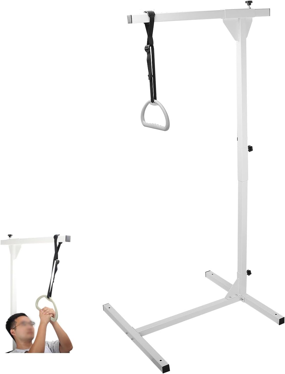 Amazon.com: POPMOON Bed Trapeze Bar,Heavy Duty Steel,Trapeze Bar for ...