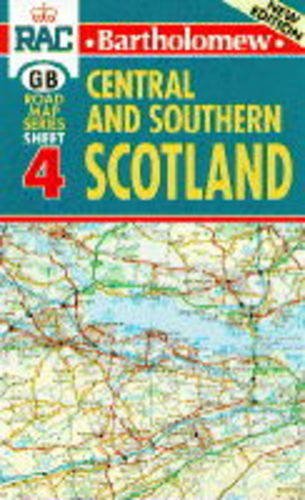 Central and Southern Scotland (RAC/Bartholomew Great Britain Road Map ...