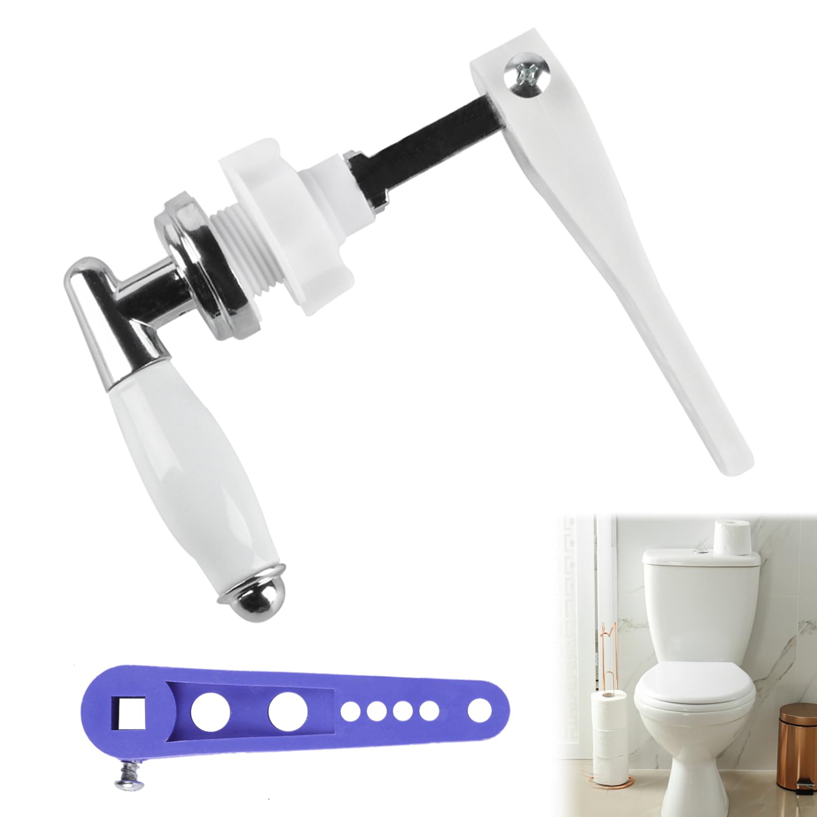 Buy Toilet Flush Handle Replacement, Toilet Handle Replacement Kit ...